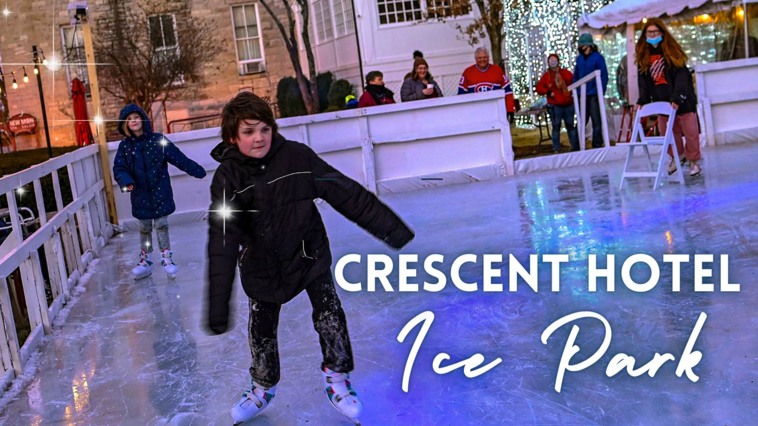 Crescent Hotel Ice Park | 1886 Crescent Hotel & Spa
